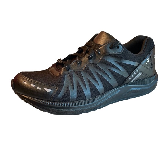 SAS | Shoes | Sas Mens Pursuit Lace Up Black Running Walking Athletic ...